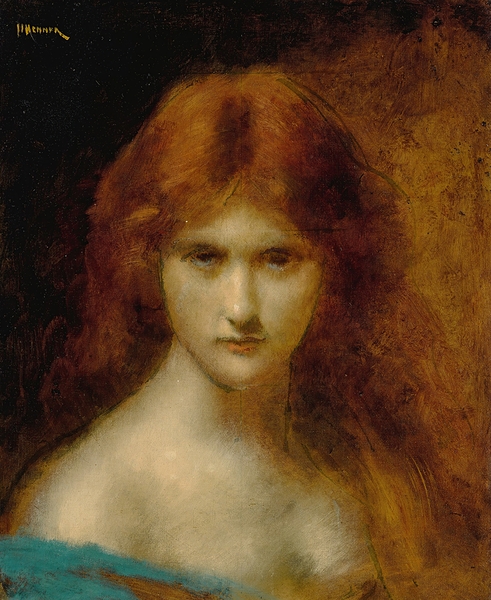 Judith by Jean Jacques Henner [1829–1905] by MyCozyFineArt Wall Art